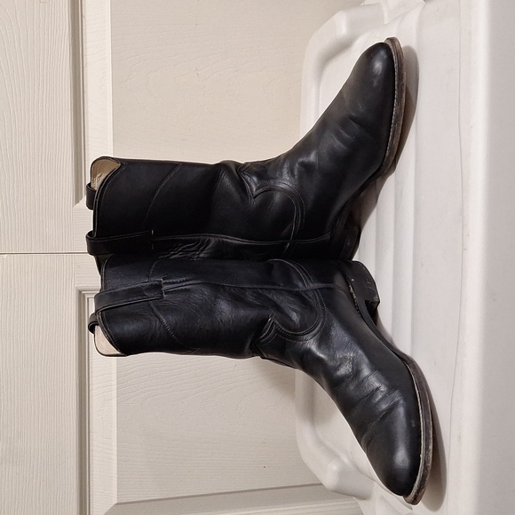 Justin Boots | Shoes | Justin Roper Leather Cowgirl Boots 8c Made In ...